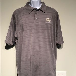 Russell Athletic | Shirts | Russell Mens Georgia Tech Polo Shirt Sz Xl ...